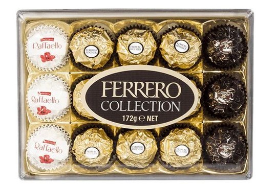 Ferrero Rocher Rondnoir Collection Assorted Chocolate Balls Gift Box ...