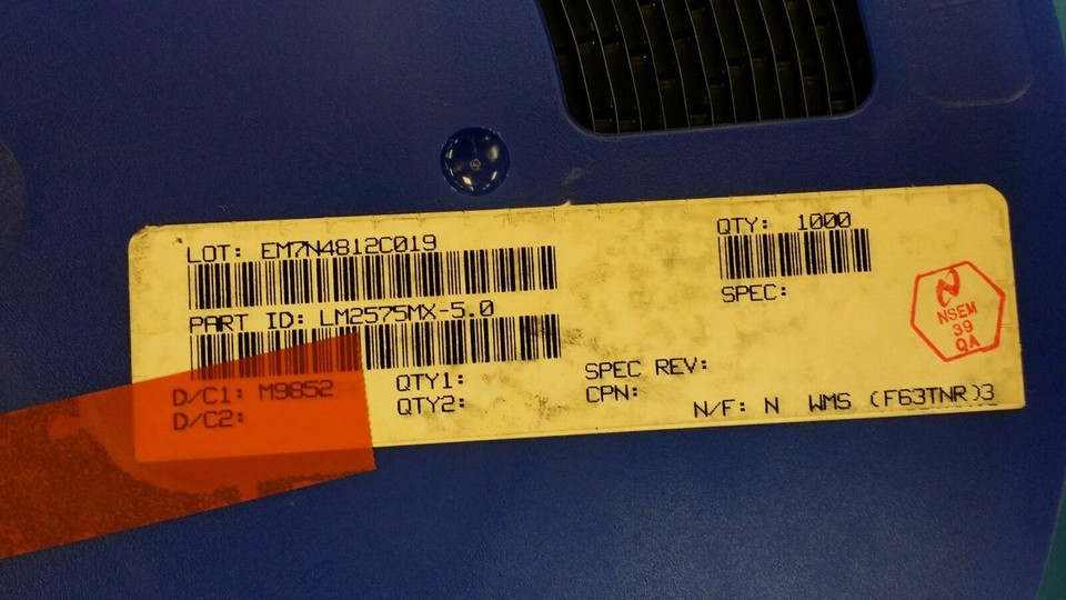 (2 PCS) LM2575MX-5.0 NSC Conv DC-DC Single Step Down 4V to 40V 24-Pin ...