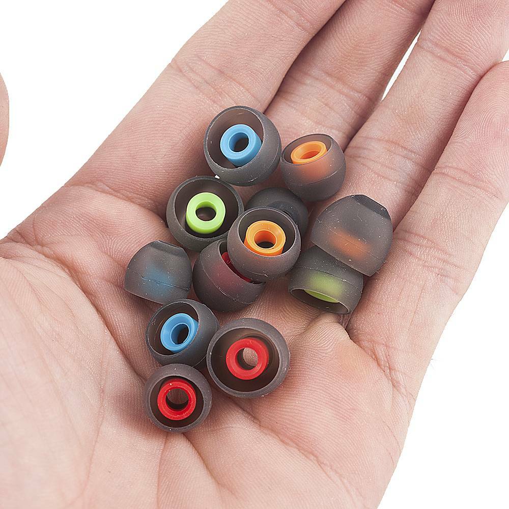 12 x Universal Earphones S M L Replacement Silicone Earbuds Ear Bud ...
