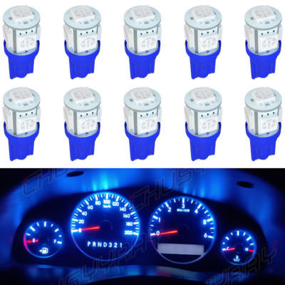 10X 8000K BLUE Instrument Gauge Cluster Light Bulb LED For 2003-06 ...