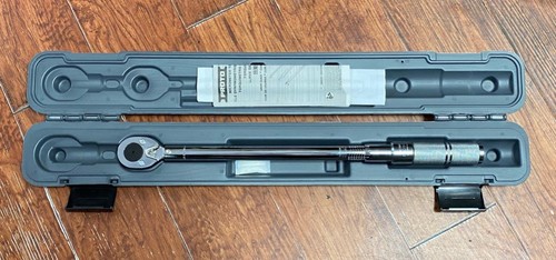 PROTO J6016C 1/2" DRIVE RACHET HEAD MICROMETER TORQUE WRENCH 30-150 ...