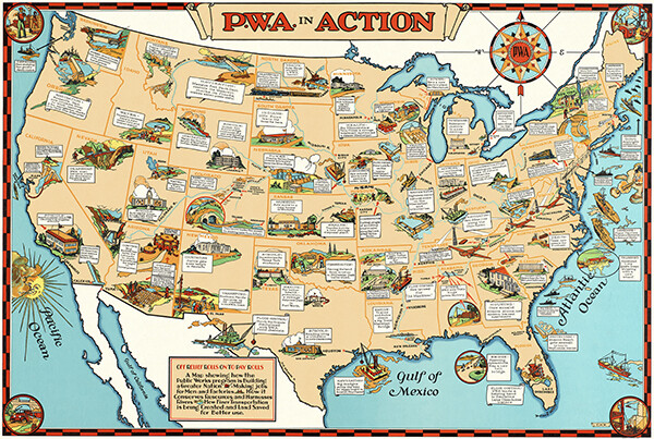 Public Works Administration Poster Pwa