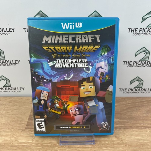 Minecraft Story Mode The Complete Adventure (Nintendo Wii U) CIB ...