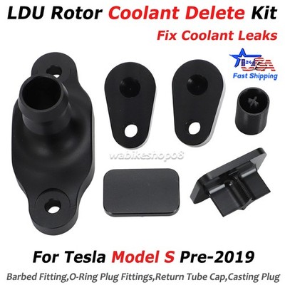 For Tesla Model S LDU Rotor Coolant Eliminate Kit RWD P-Performance ...