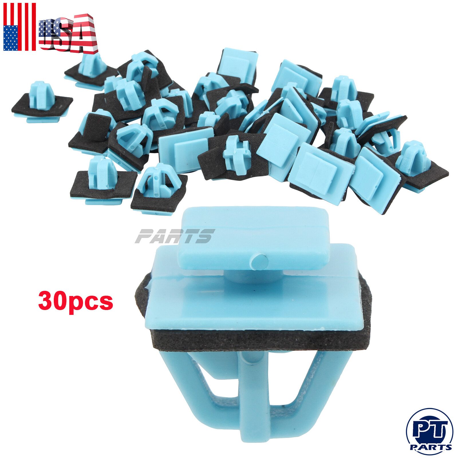 30pcs Rivet Bumper Fender Fastener Clip Retainer for Hyundai Kia 87756 ...