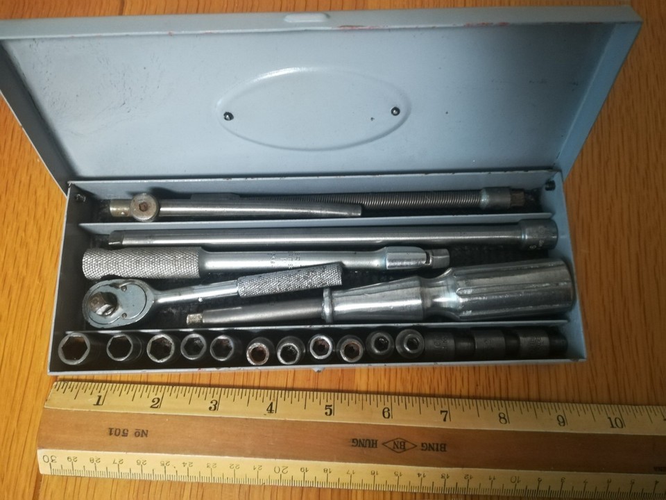Britool WW2 'Midget' 9/32" Drive Tools Set RAF.. rare | eBay UK