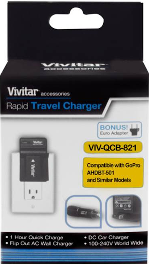 2X Battery for GoPro HERO 2018 AABAT-001 + RAPID CHARGER 110-220V + CAR ...