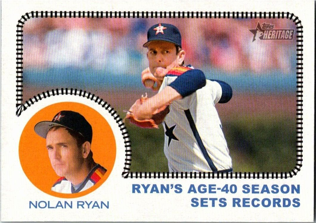 2022 Topps Heritage High All Aboard #AA-6 Nolan Ryan Houston Astros | eBay