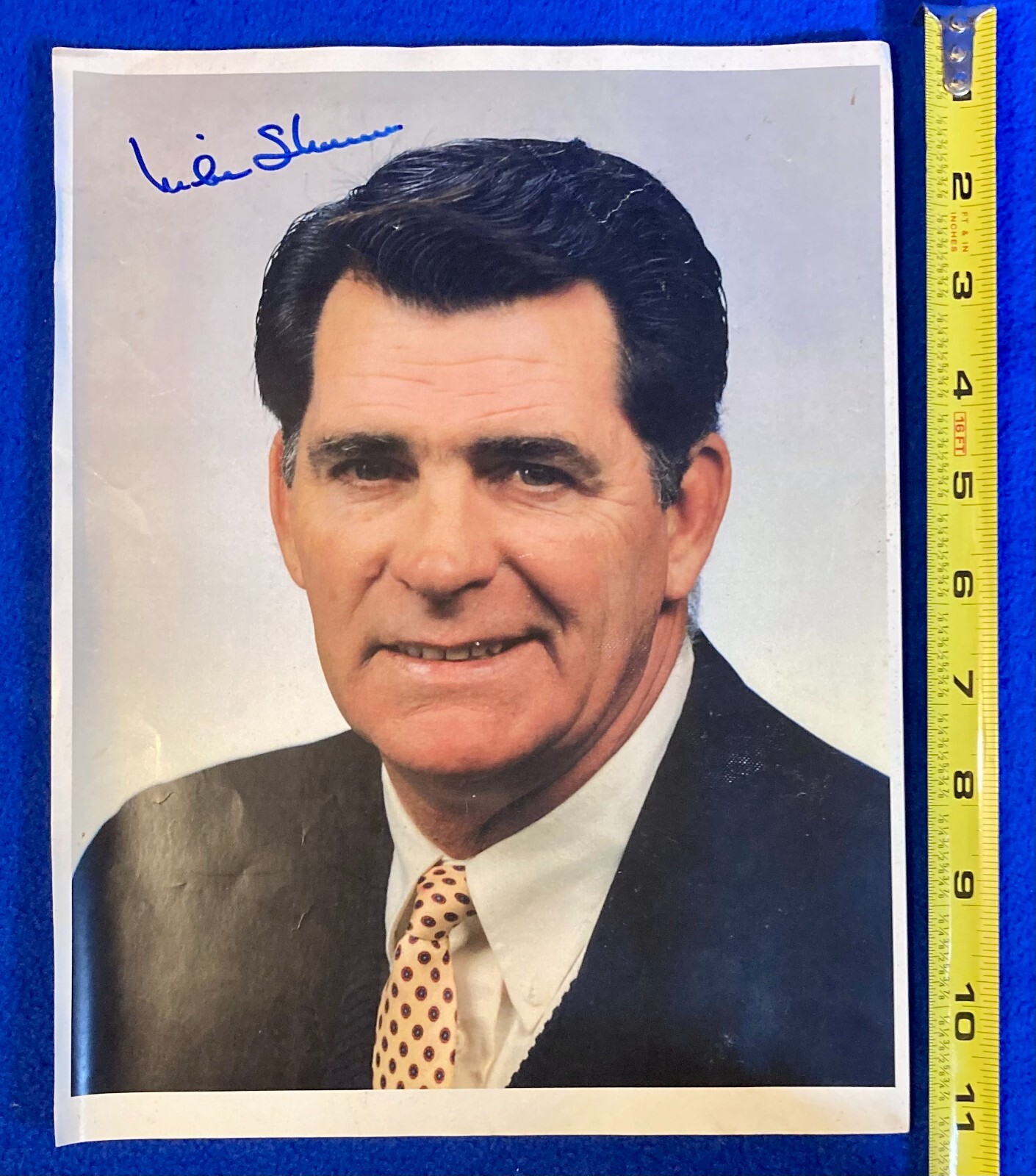 Mike Shannon, St. Louis Cardinals Player/Broadcaster, Autographed Color ...