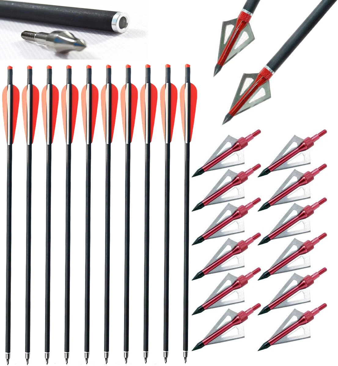 Carbon Hunting Arrows