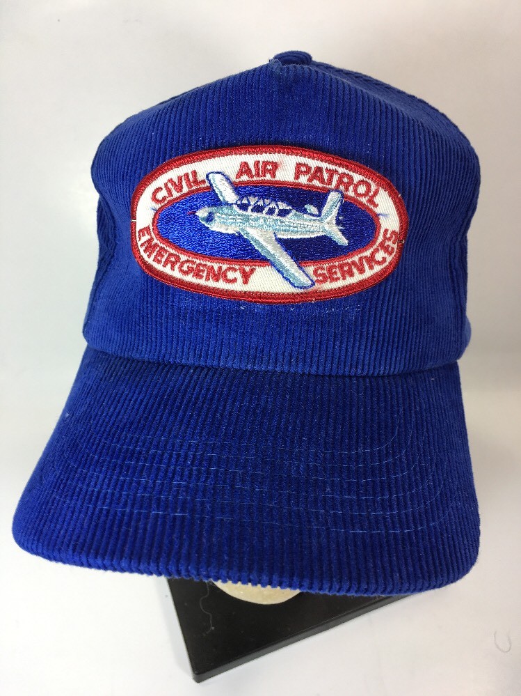 CIVIL AIR PATROL EMERGENCY SERVICES Patch Embroidered Corduroy Baseball ...