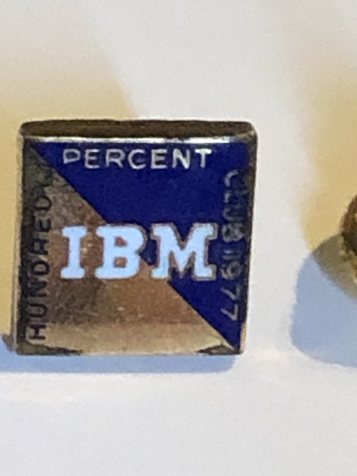 IBM 1977 HUNDRED PERCENT CLUB 1/10 10K GOLD PIN | eBay