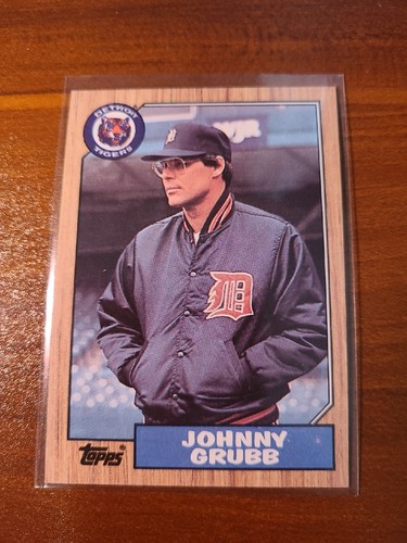 1987 Topps #384 Johnny Grubb *1294 | eBay