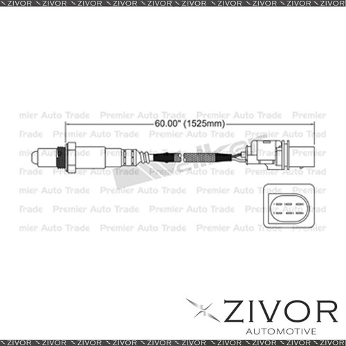 New PAT PREMIUM Pre-Catalytic Oxygen Sensor For BMW 323i 2.5 N52 B25… 6 ...