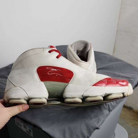 Adidas Tracy Mcgrady T-MAC Signed Formotion Red / White Size 18 Shoe ...