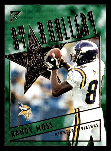 Randy Moss 2001 Topps Gallery Card #SG5 Minnesota Vikings | eBay