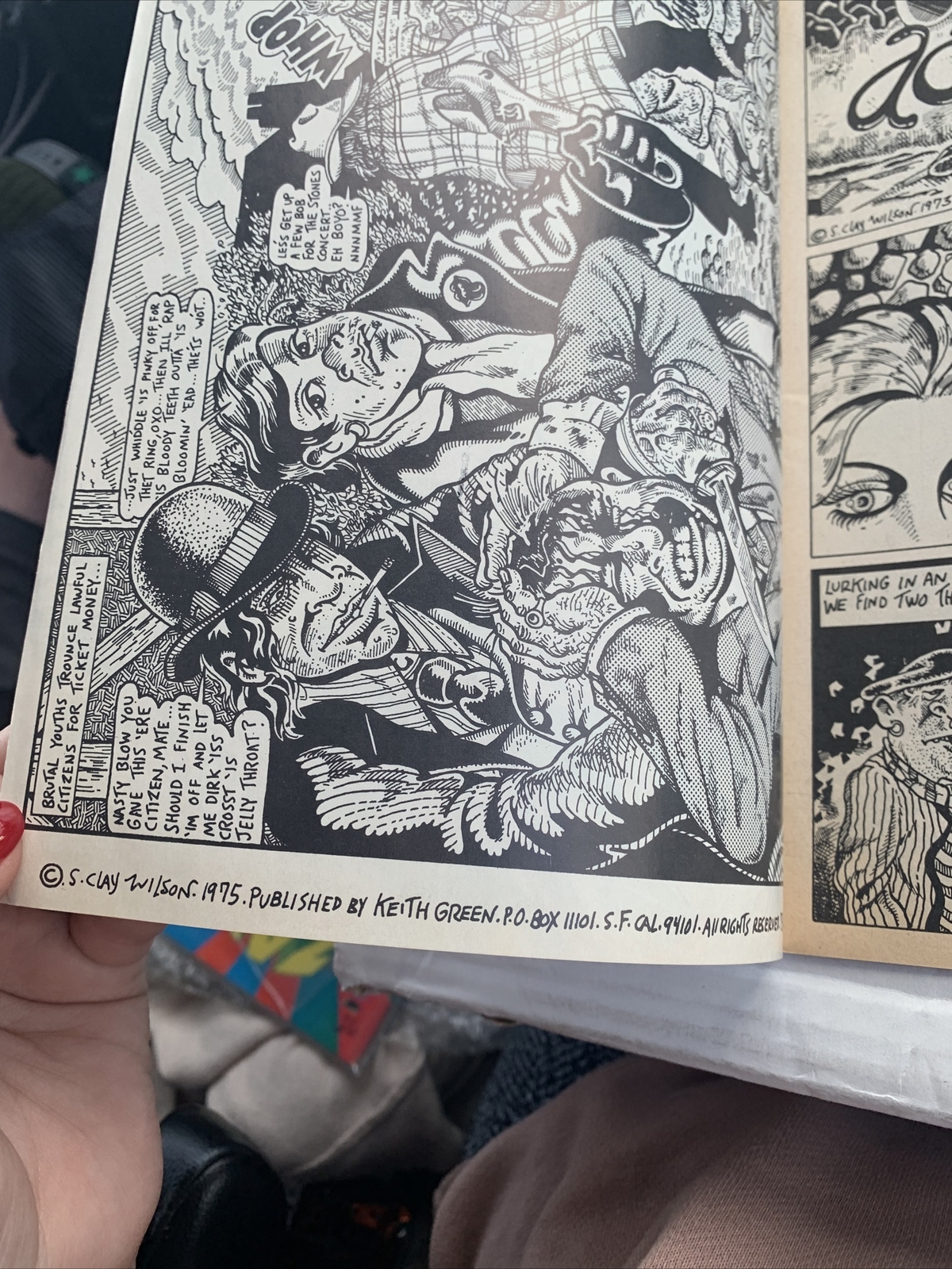 2. ~ S. Clay Wilson Comic 1975 NM Keith Green Publishing Underground ...