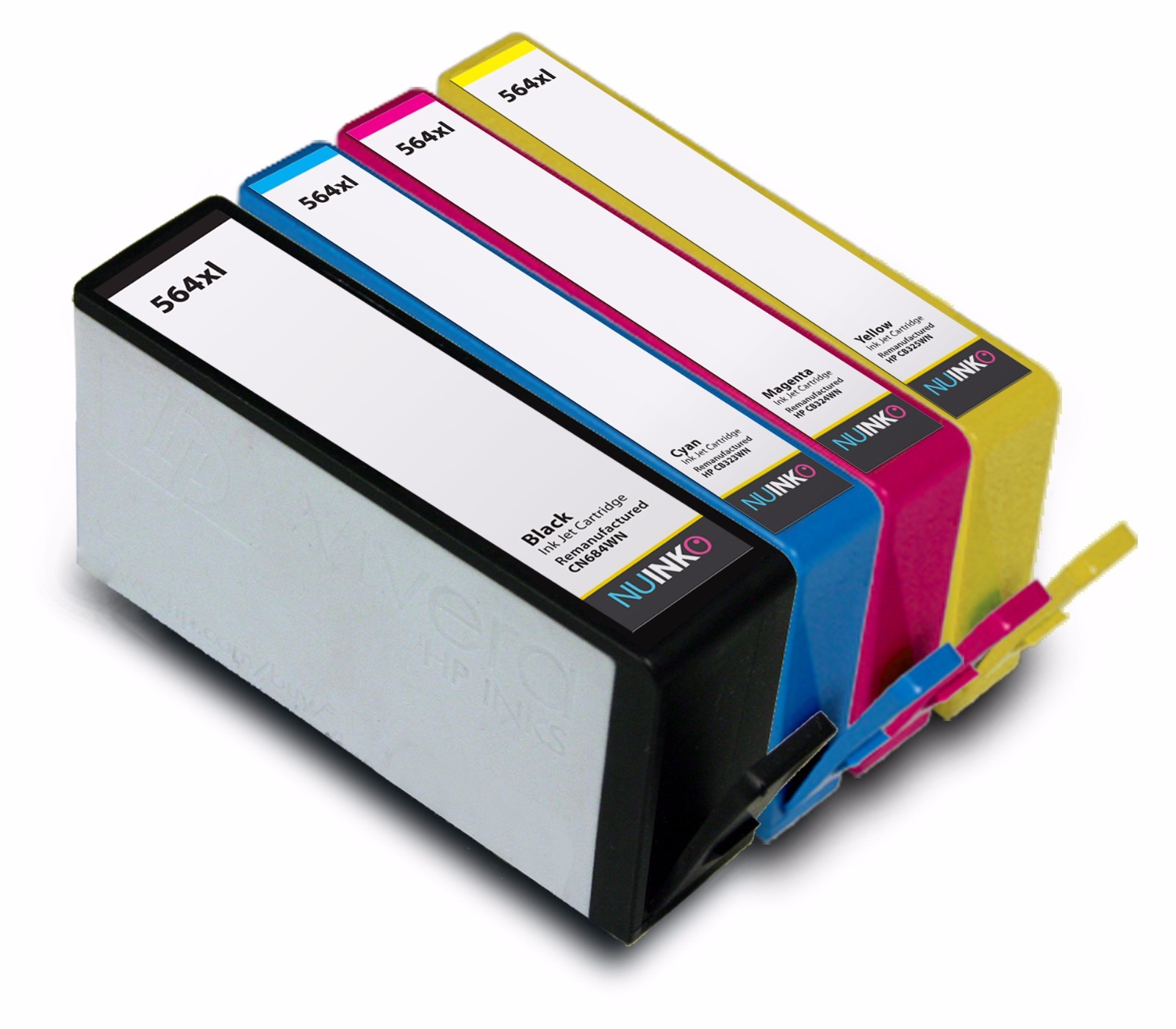 4PK Replacement HP 564XL Ink Cartridge for HP PhotoSmart 5524 6525 5525 ...