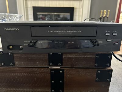 Daewoo 4-Head High Speed Rewind System VCR 44321050726 | eBay
