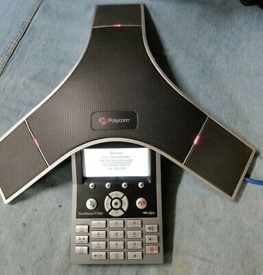Polycom IP7000 PN: 2201-40000-001 POE VoIP conference set, cleaned ...