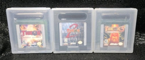 Turok Rage Wars Turok 2 Turok 3 Nintendo Gameboy Color | eBay
