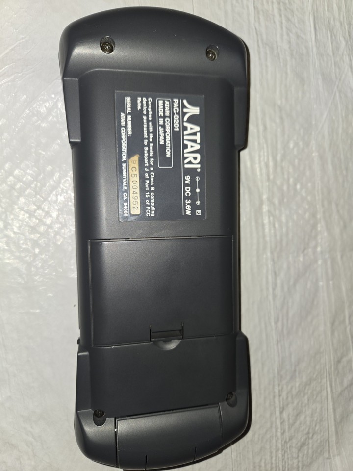 Atari Lynx Handheld Console System Gray w box & 9 Games | eBay