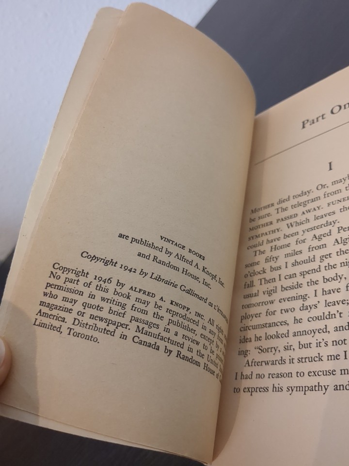 Vintage Albert Camus Lot - The Myth of Sisyphus and Other Essays + The ...