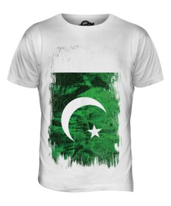 PAKISTAN GRUNGE FLAG MENS T-SHIRT TEE TOP P?KIST?N FOOTBALL PAKISTANI ...