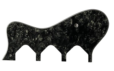 Pickguard For Riviera Epiphone P93 Style Guitar Pickguard 4-Ply-BLACK ...