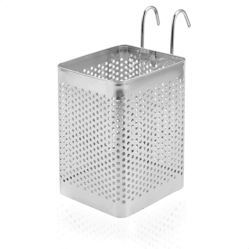 Stainless Steel Utensil Holder for Kitchen Counter Perforated Kitchen ...