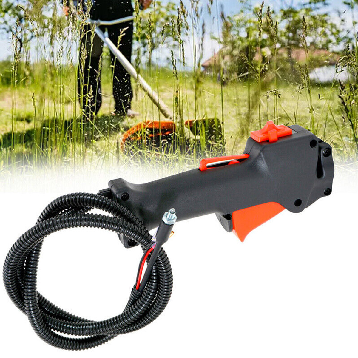 Fits Strimmer Trimmer Brush Cutter Handle Switch Throttle Control ...