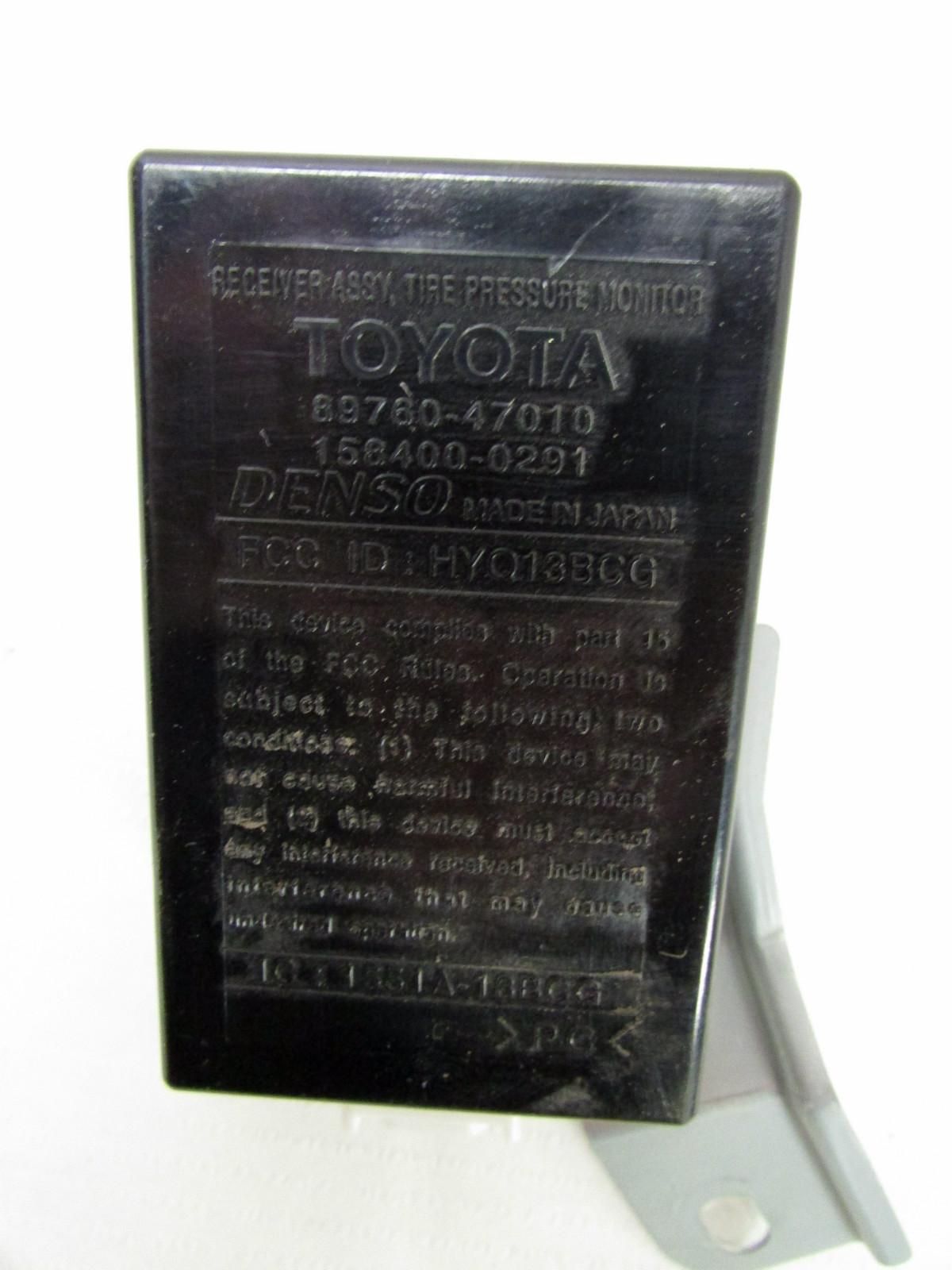 2007 TOYOTA PRIUS TIRE PRESSURE MONITOR SENSOR MODULE TPMS 89760-47010 ...