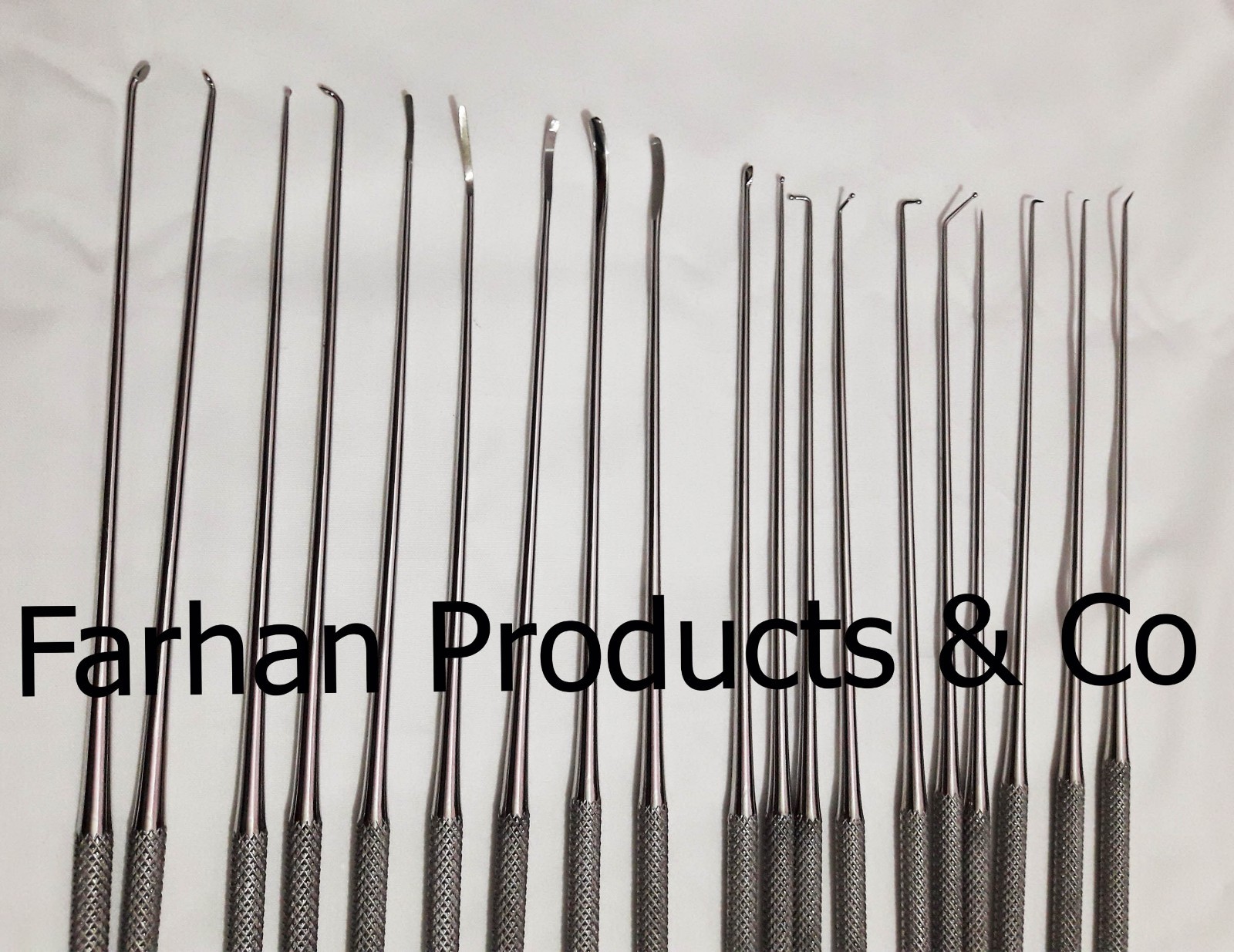 Rhoton Micro Dissector Expanded Set 19 Pieces Neurosurgery Surgical ...