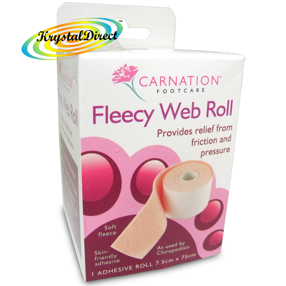 Carnation Fleecy Web Roll 1 Adhesive Roll 7.5cm X 75cm for sale online ...
