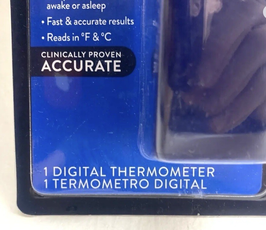 Temple Touch Mini Digital Thermometer From Walgreens - Non Invasive, 6 ...