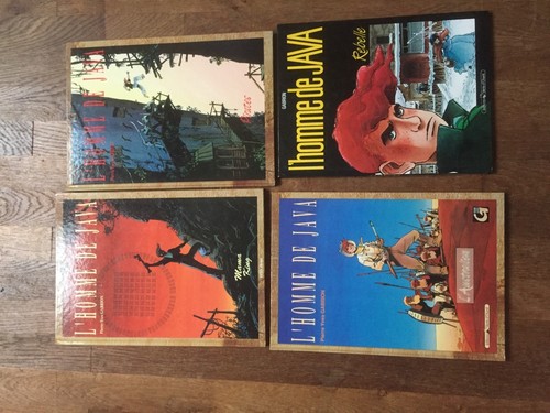 ALBUM BD HOMME DE JAVA les 4 tomes en eo GABRION serie complete ...