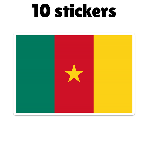 Cameroon Flag Sticker Decal Vinyl Fade & Waterproof | eBay