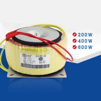 Toroidal Transformer Power Transformer Dual Primary 200W 400W 600W 800W ...