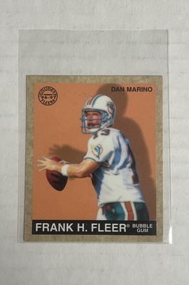 Dan Marino 1997 FLEER GOUDEY FRANK H. FLEER BUBBLE GUM CARD DOLPHINS ...