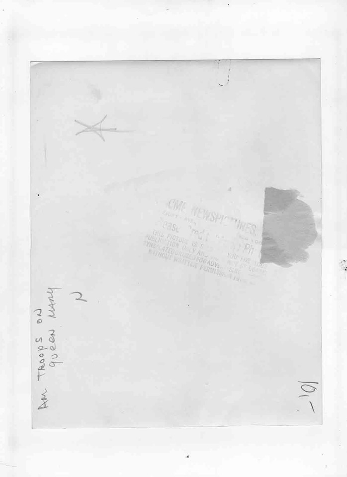 o34869 circa 1938 orig photo nautical ships SS Quen Mary to transport ...
