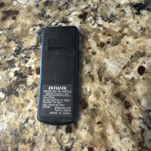 Aiwa Remote Control unit Replacement RC-M60 | eBay