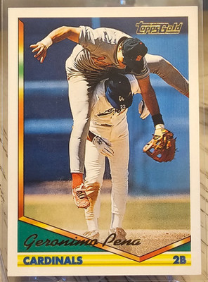 1994 Topps Gold Geronimo Pena #444 St. Louis Cardinals | eBay
