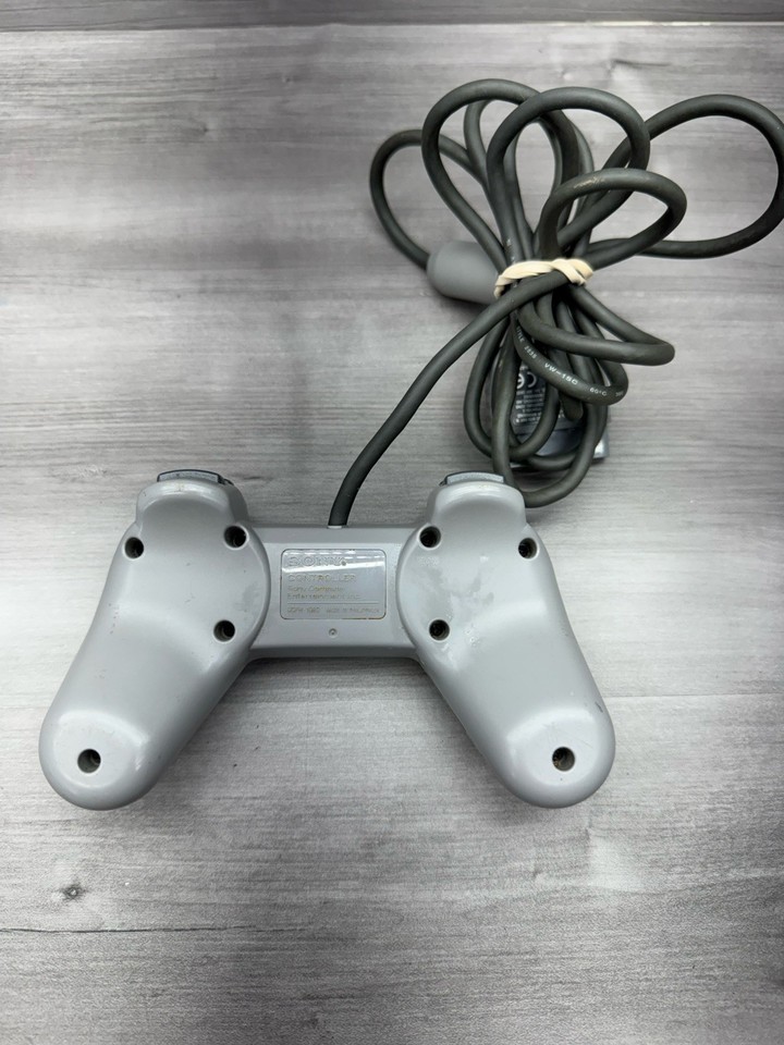 Sony PlayStation 1 PS1 Official OEM Gray Controller SCPH-1080 Works ...