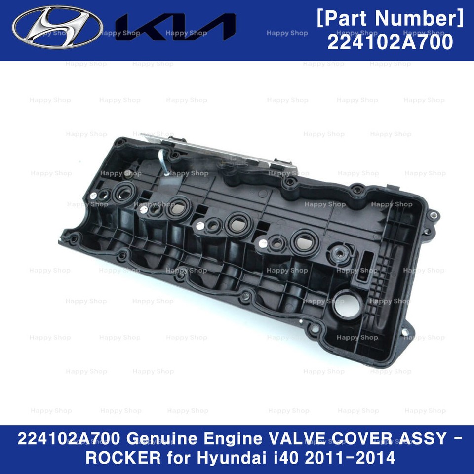 224102A700 Genuine Engine VALVE COVER ASSY - ROCKER for Hyundai i40 ...