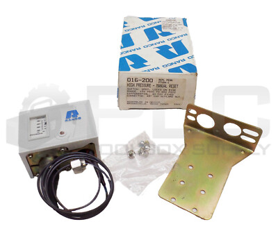 NEW RANCO 016-200-070 HIGH PRESSURE CONTROL SWITCH 150-450PSIG 40PSI ...