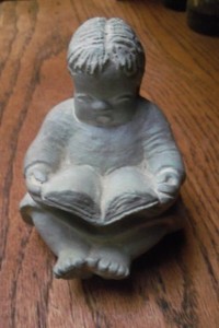 ISABEL BLOOM RETIRED GIRL WITH A BOOK SIGNED BY ARTIST 3 3/4" TALL | eBay