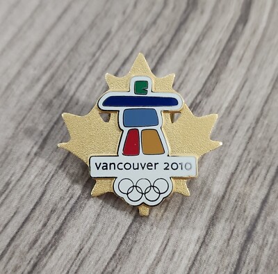 Vintage 2010 Winter Olympics Vancouver Souvenir Pin Pinback Rare | eBay
