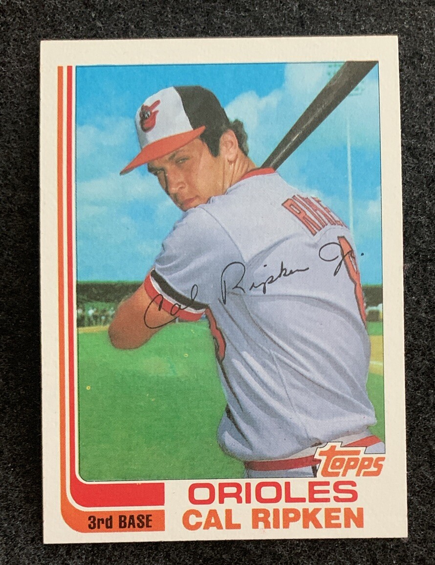 1982 Topps Traded Cal Ripken Jr Rookie Card RC #98T Baltimore Orioles ...