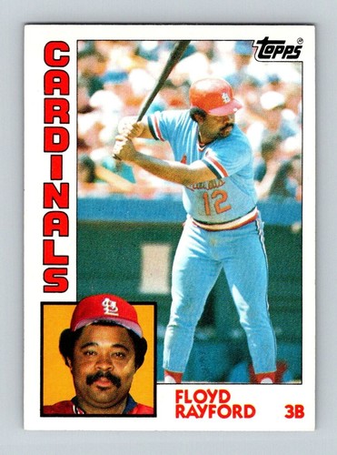 1984 Topps Baseball Card #514 Floyd Rayford St. Louis Cardinals 3rd ...
