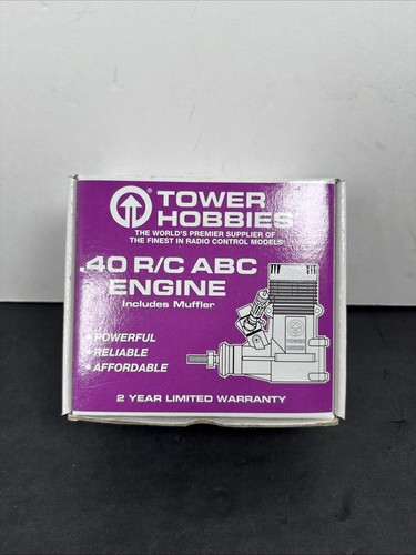 Tower Hobbies 40 ABC RC engine BRAND NEW IN BOX! | eBay